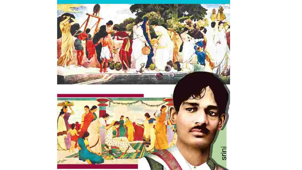 దామెర్ల రామారావు సృజించిన తెలుగుశోభ | Telugu Sobha created by Damerla ...