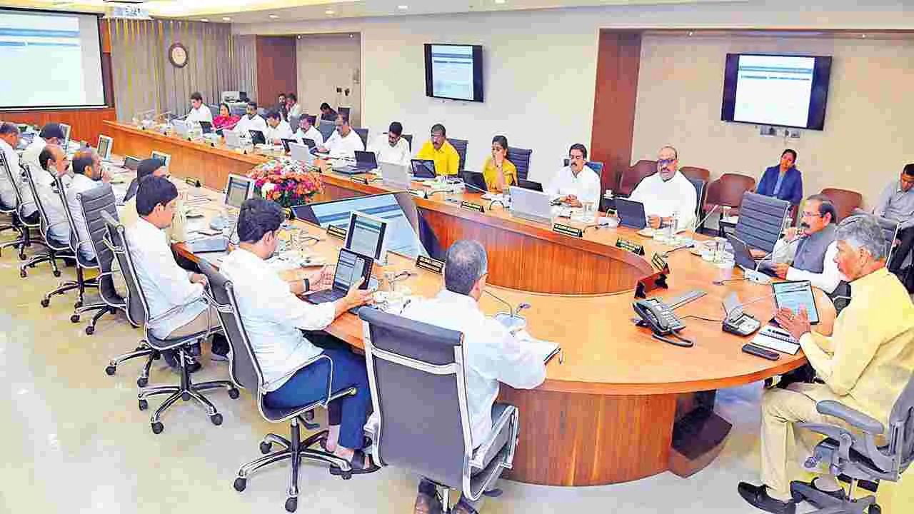 Cabinet decision : బీసీలకు మళ్లీ అగ్ర తాంబూలం! | AP Cabinet Approves 34% Reservation for ...