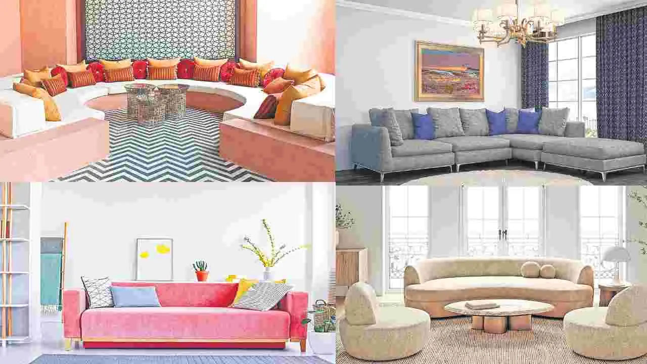 Sofa Sets : ఇంటికి అందాన్నిచ్చే సోఫాలు | Sofa Sets that Add Elegance to ...