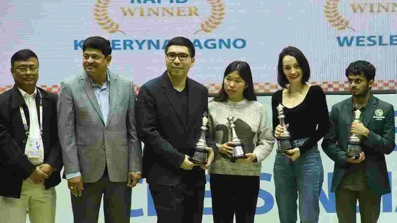 Wesley So Blitz Champion: బ్లిట్జ్‌ విజేతలు వెస్లీ, కరిస్సా | Wesley So ...