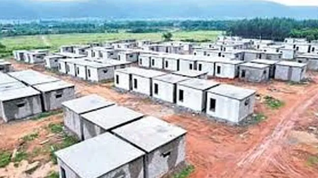 5 లక్షల పీఎం ఆవాస్‌ ఇళ్లకు విద్యుత్‌ ఆదా | AP PM Awas Houses LED Lights ...