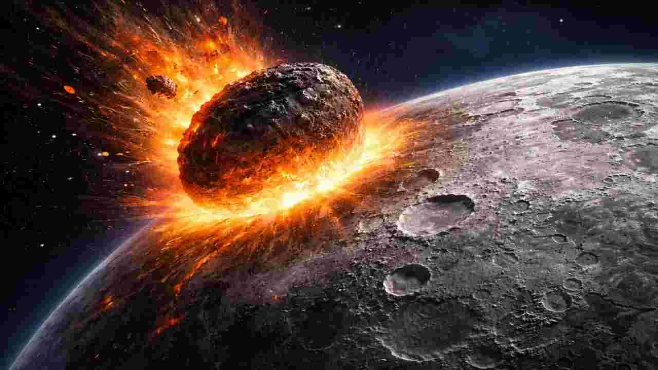 2032లో చంద్రుడిని గ్రహశకలం ఢీకొట్టనుందా? | Asteroid 2024 YR4 Moon ...