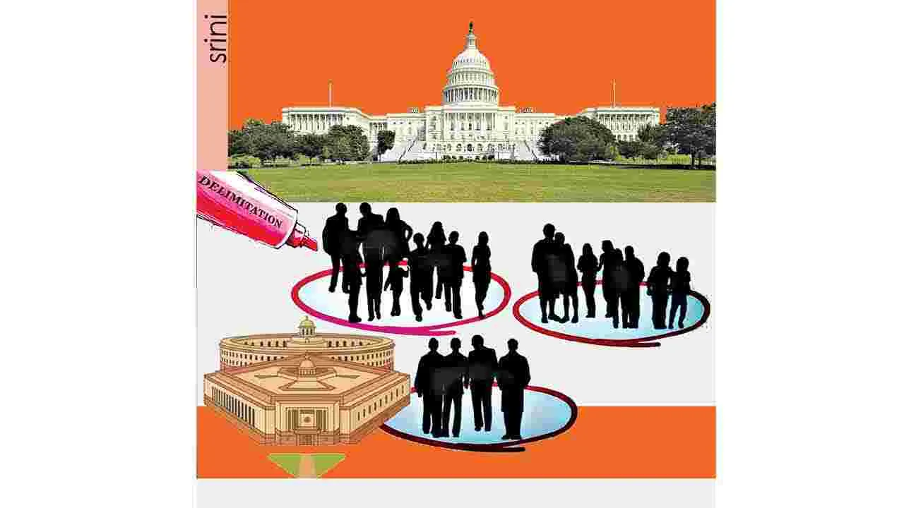 డీలిమిటేషన్‌.. అమెరికా పద్ధతి మేలు | delimitation america model ...