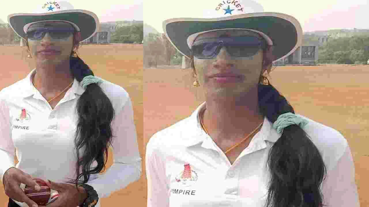 లింగ వివక్షను దాటి.. | Indias First Transgender Cricket Umpire Rithika ...