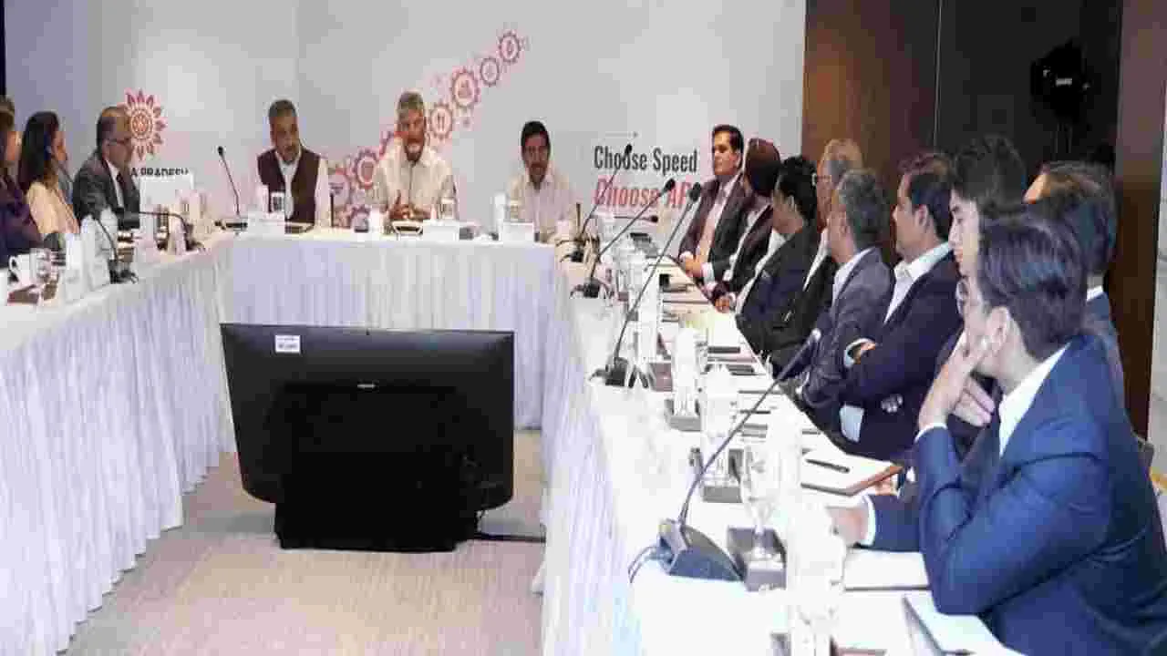 మోదీ నాయకత్వంలో భారత్ దూసుకుపోతోంది: చంద్రబాబు | Chandrababu Naidu ...